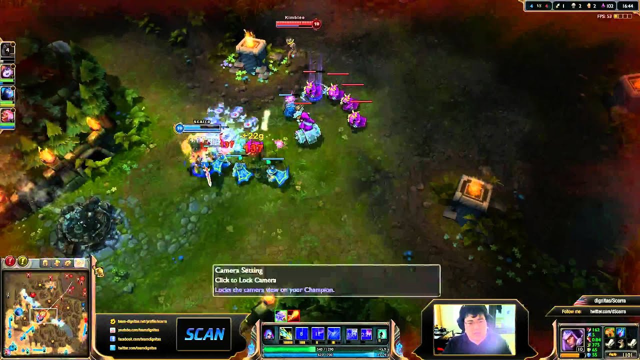 Scarra - Talon vs Zed mid (Challenger l) - YouTube