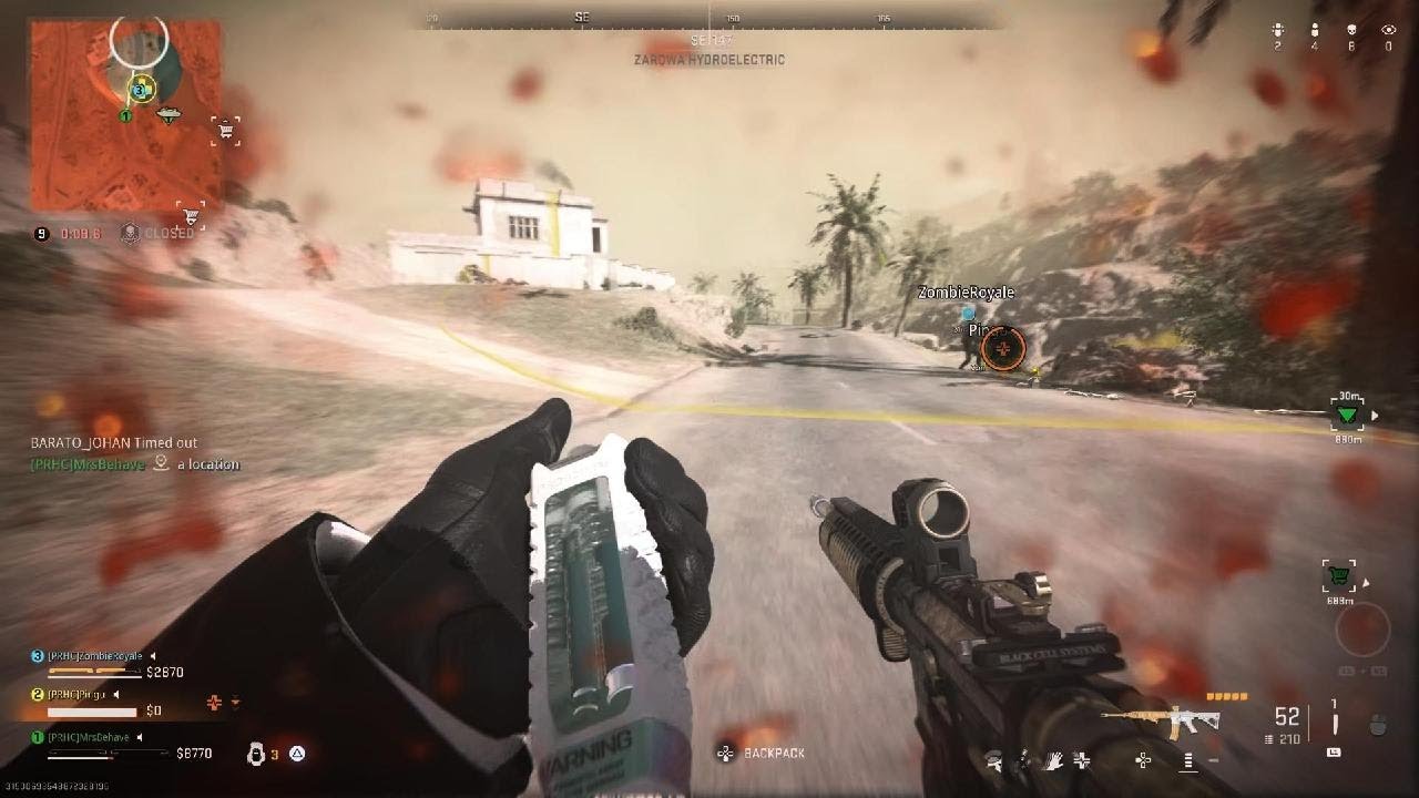 Warzone Klutch with self revive - YouTube