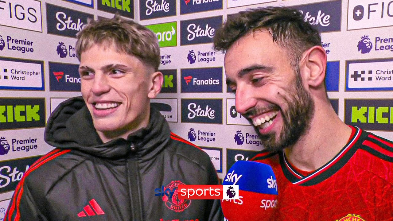 'I can't believe it to be honest!" 😅🤯 | Garnacho reacts to his WONDER ...