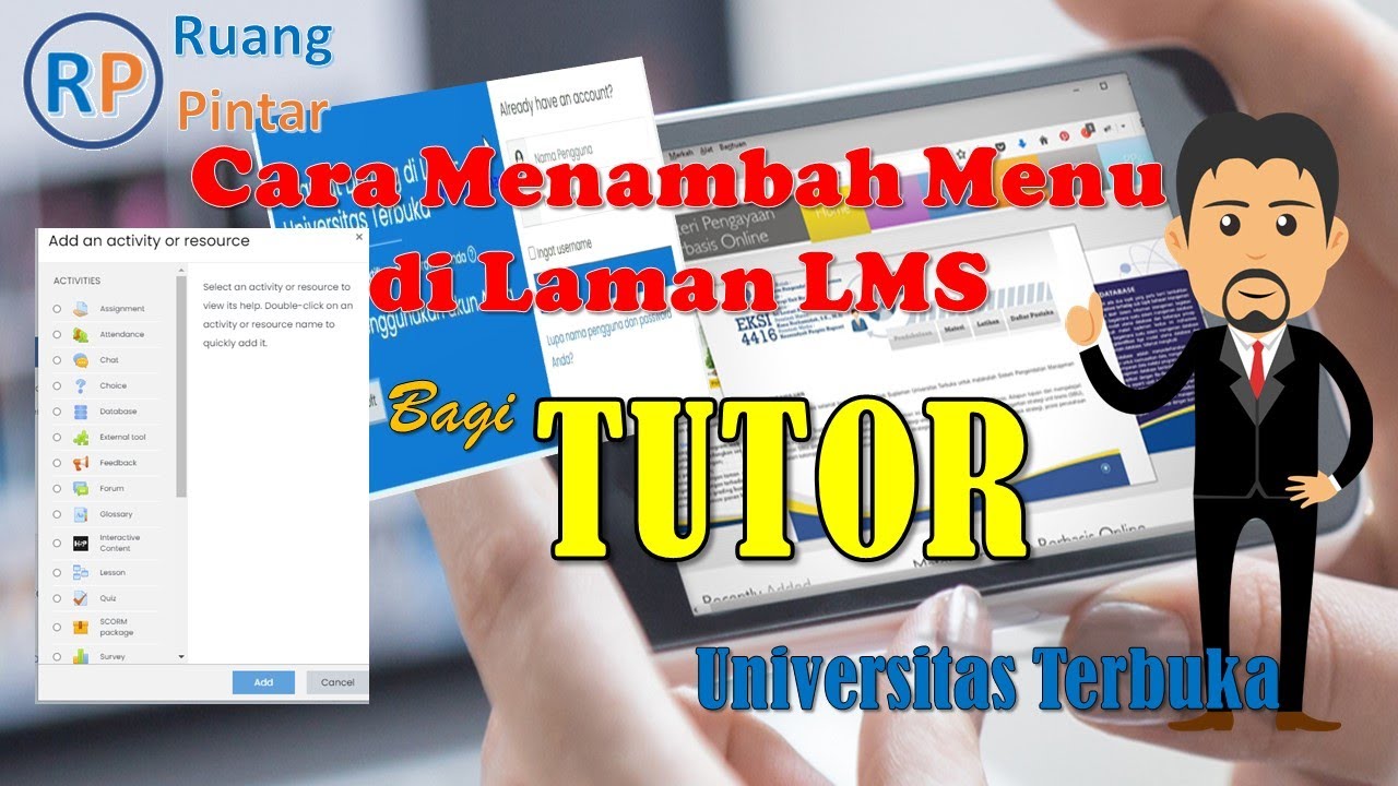 Tutorial Menambah Menu di Silayar LMS (Learning Management System) bagi ...