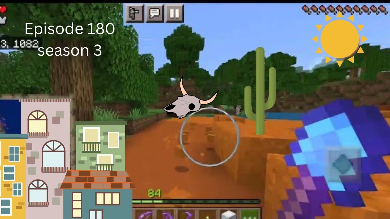 My Amazing World #3 Ep. 180 desert adventure, new settlement plans ...