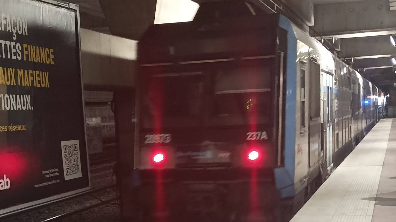 Voyage entre Z20900 IDFM du RER C Massy Palaiseau et pont de Rungis ...