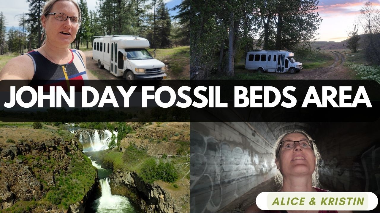 North central Oregon in the John Day Fossil Beds area - Spring 2025 ...