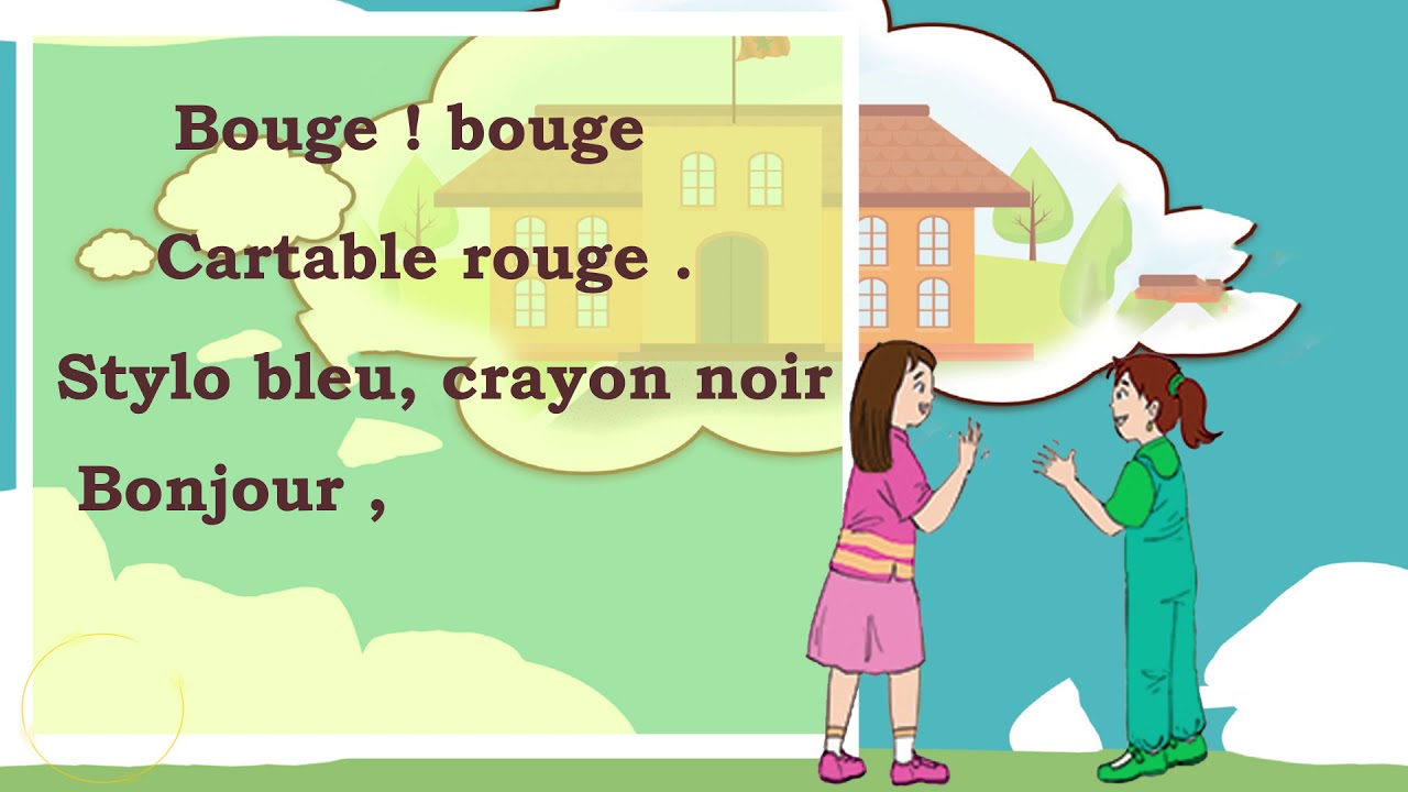 Comptine : Bouge ! bouge .1aep - YouTube