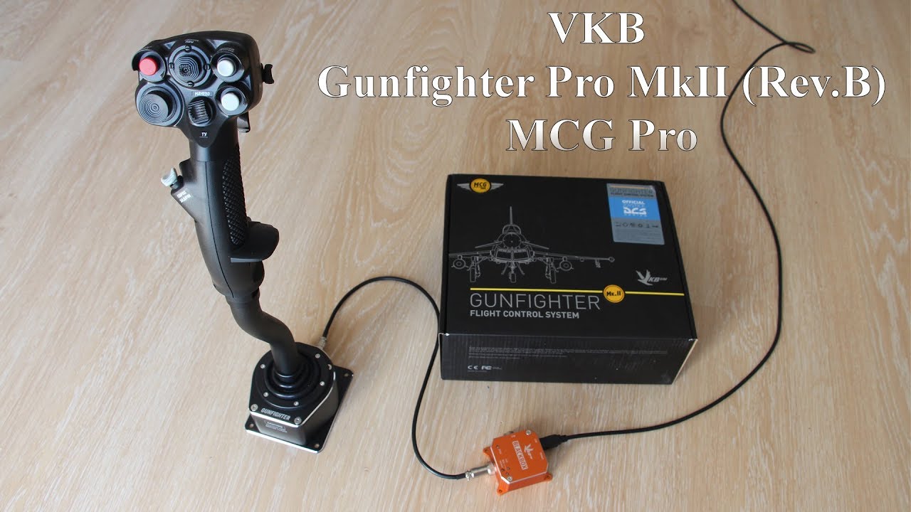 Распаковка джойстика VKB Gunfighter Pro MkII (Rev.B) MCG Pro - YouTube