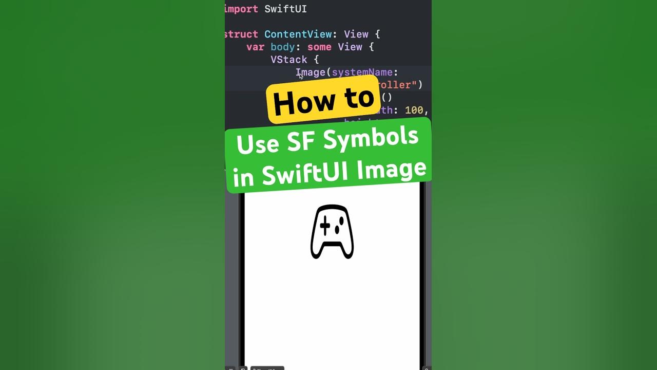 How to Use SF Symbols in SwiftUI 🎨 | Image(systemName:) Explained - YouTube