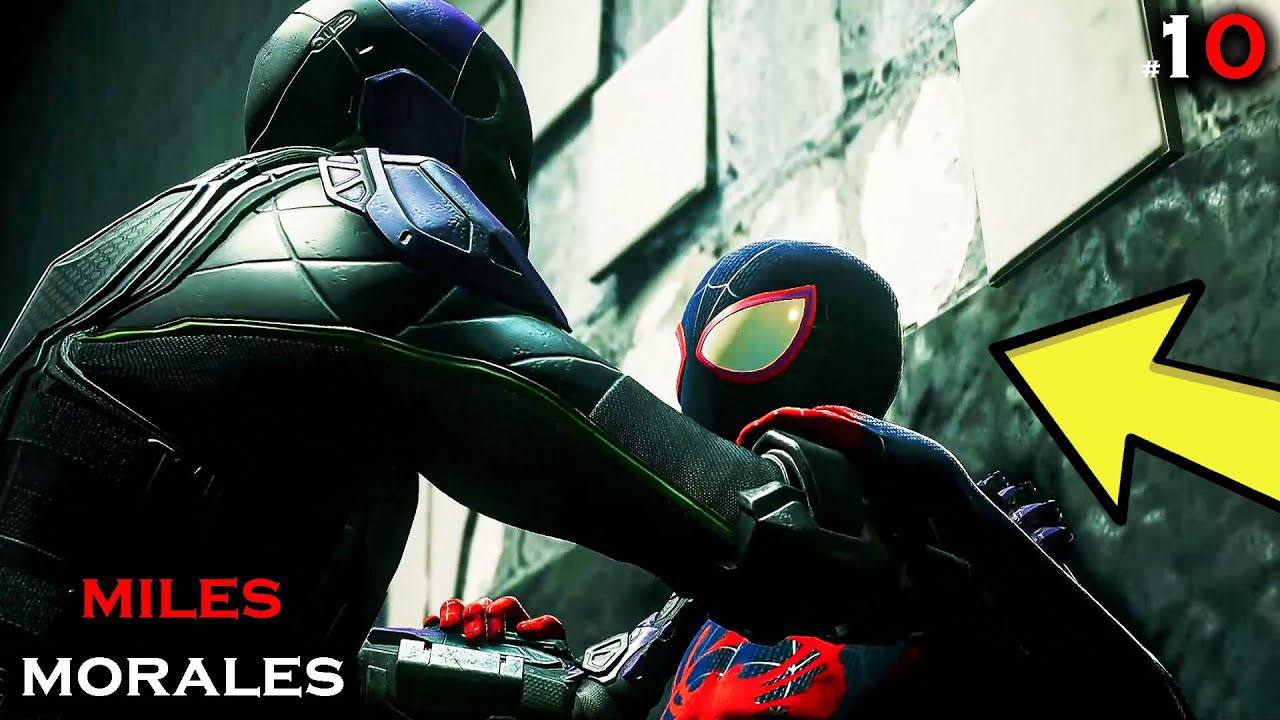 Spider-man Miles Morales Fighting With His Uncle # 10 - YouTube