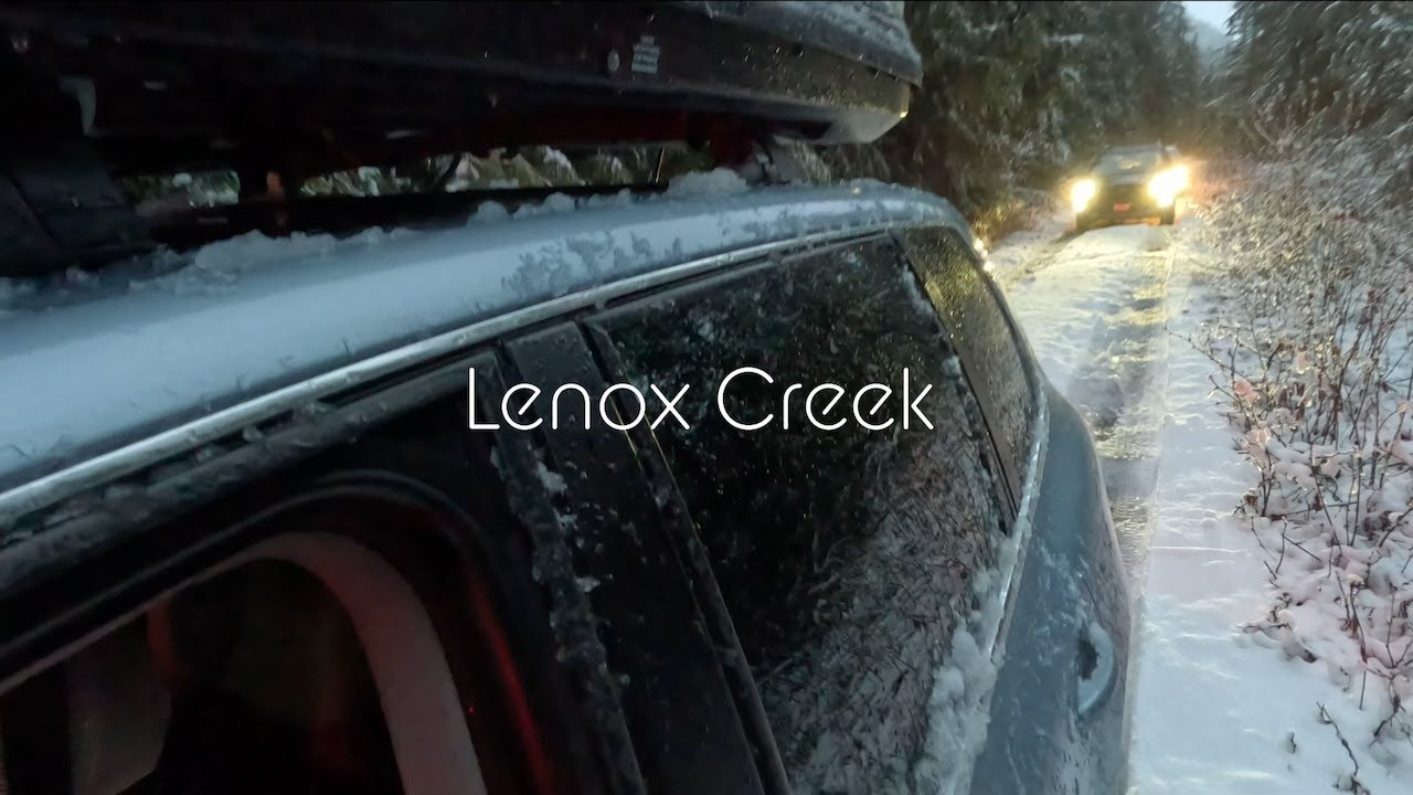Epic Day of Snow Overlanding at Lenox Creek, Washington | Winter Storm ...