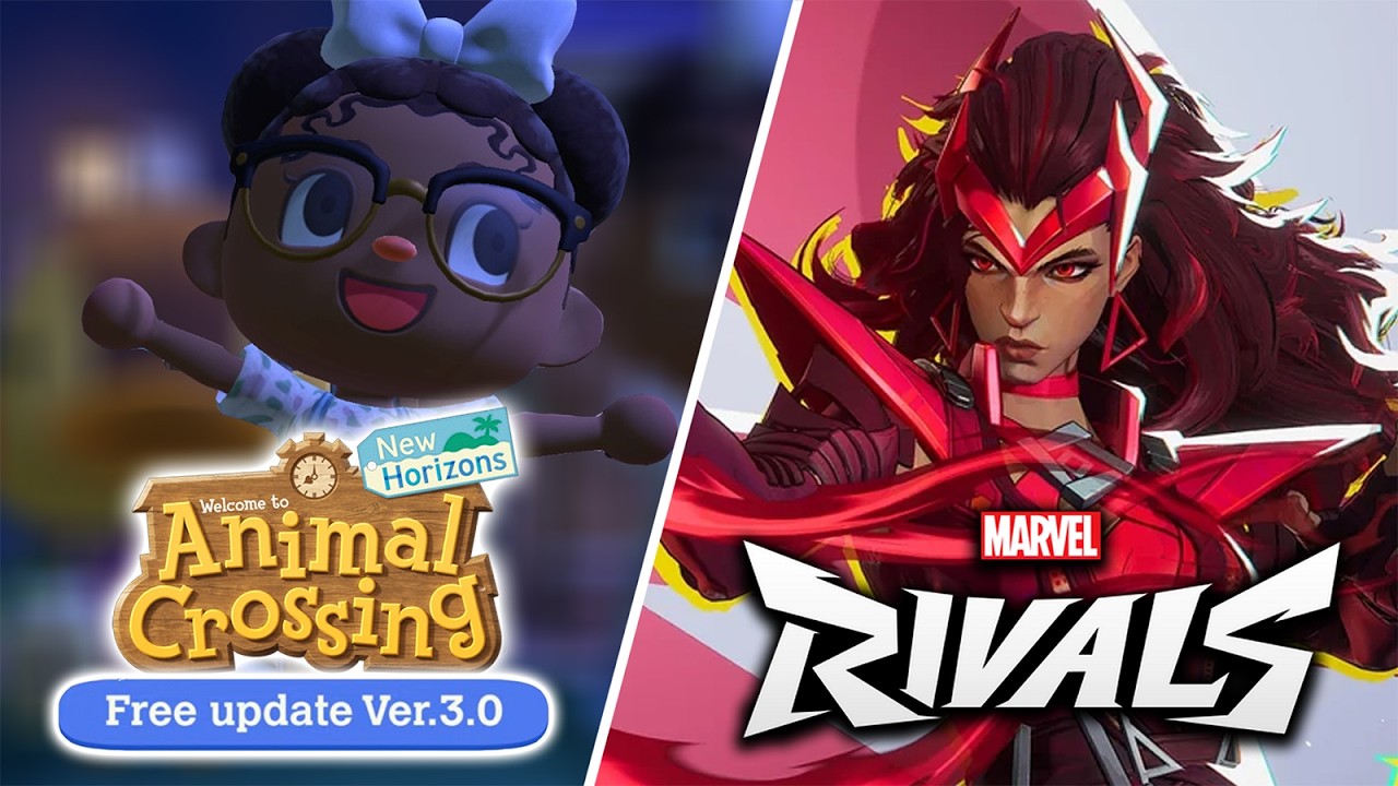 [Vertical] Marvel Rivals Placement Ranked Matches + Animal Crossing New ...
