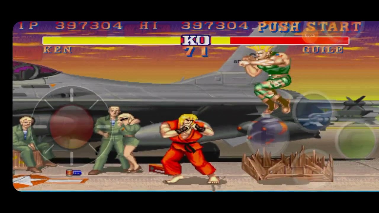 How to defeat Guile with Ken (full life line) Harfest Mode - Street ...