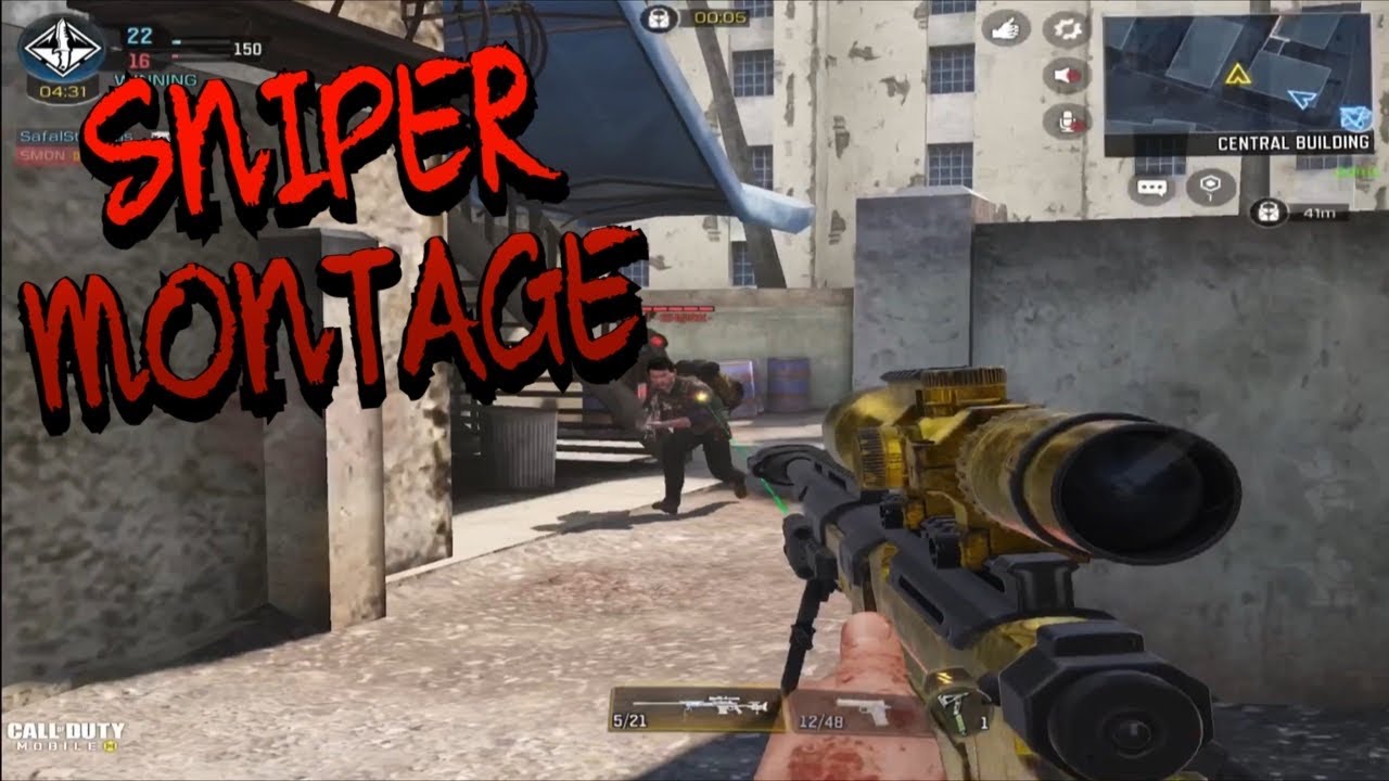 Call Of Duty Mobile Sniper Montage | Legendary Ranked Highlights! - YouTube
