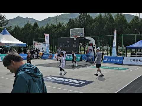 넥스트레벨B vs YKK B / 3x3 인제 코리안컵 초등부 A조 예선1경기 - YouTube