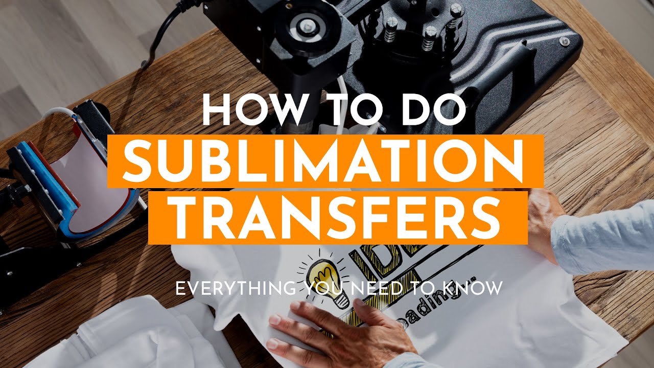 How to Do Sublimation Transfers? - YouTube