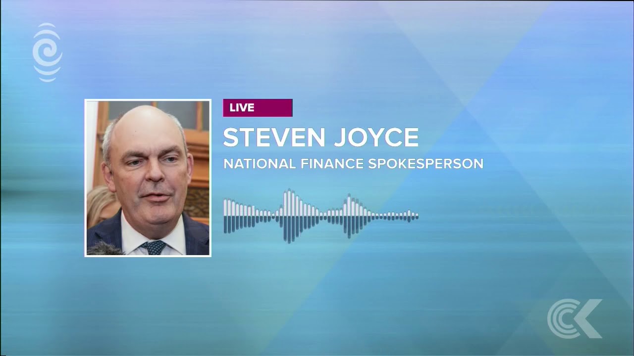 Steven Joyce defends claims about Labour's $11b hole - YouTube