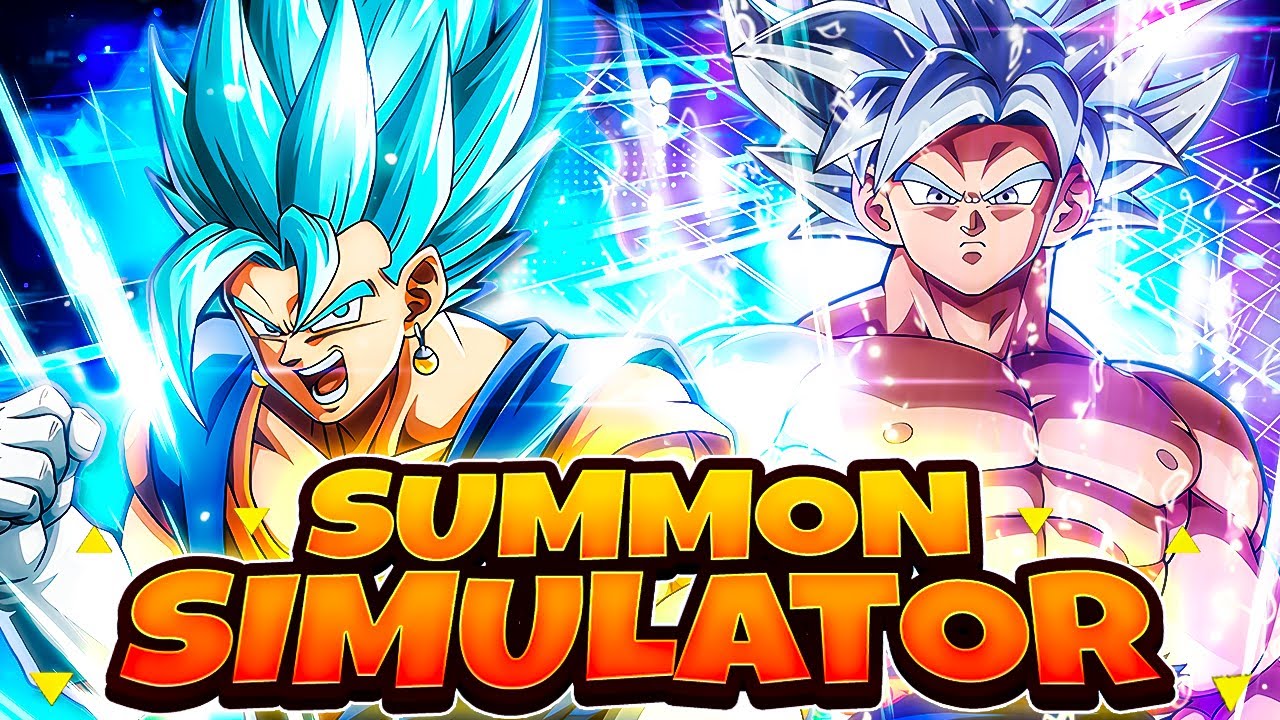 BEFORE SSJ4 GOKU ARRIVES TONIGHT!! New Summon Simulator | Dragon Ball Z ...