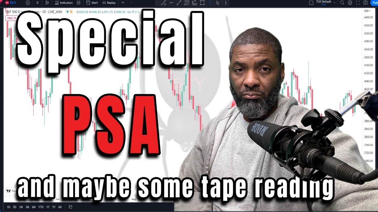 Special PSA | and Pop Up Tape Reading Session - YouTube