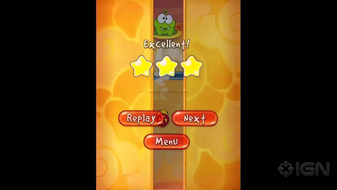 Cut the Rope Steam Box 3 Star Walkthrough Level 13 23 - YouTube