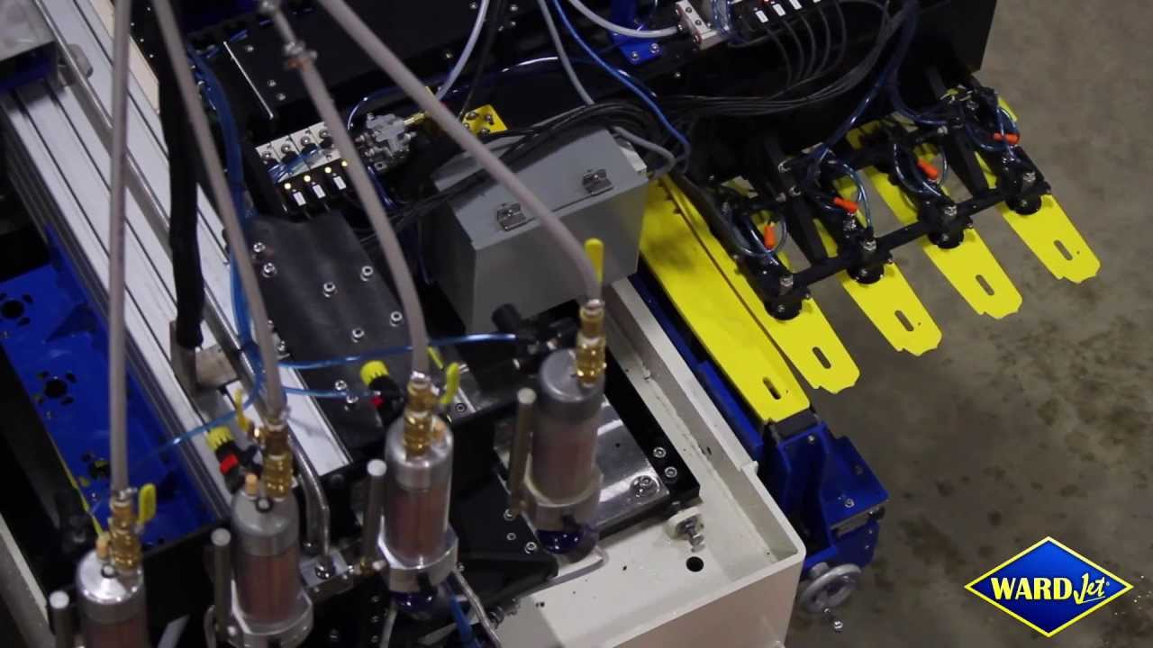 WARDJet Fully Automated Waterjet Cutting, Washing, and Drying System ...