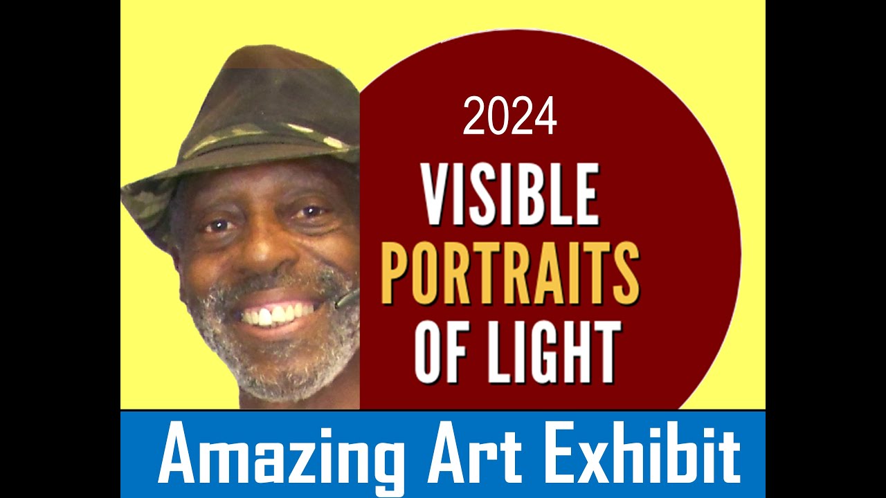 2024 Visible Portraits of Light Art Exhibit & Unveiling Ceremony - YouTube
