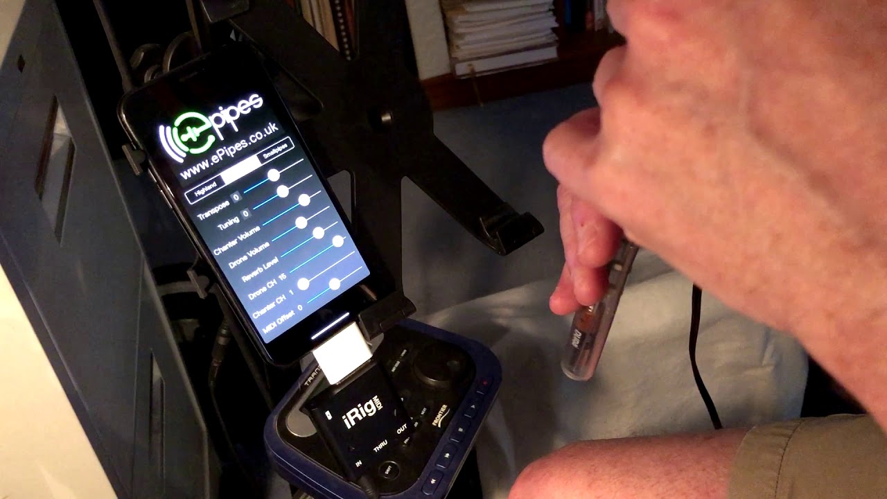 "ePipes - MIDI Bagpipes" iPhone App Demo - YouTube