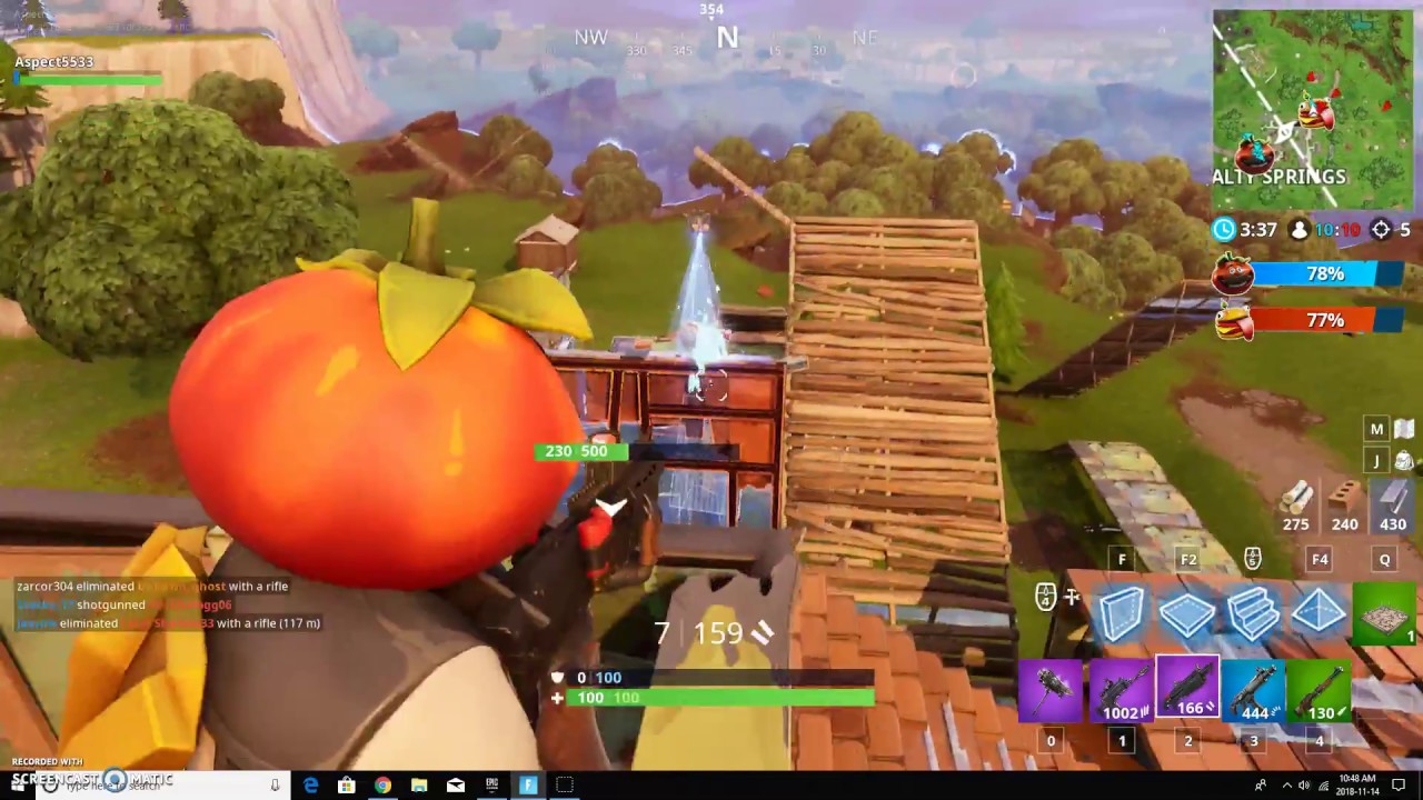 Food Fight} fortnite gameplay ep2 - YouTube