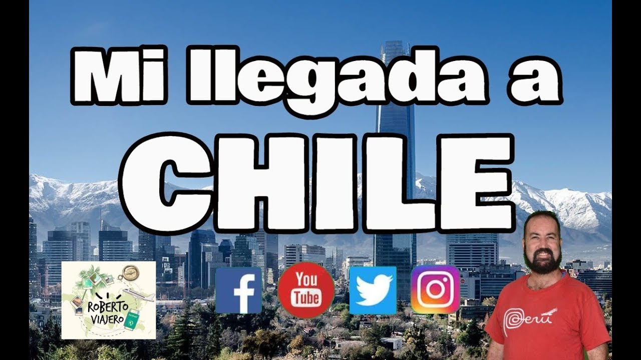 Así fue mi llegada a CHILE. Peruano en Santiago. - YouTube
