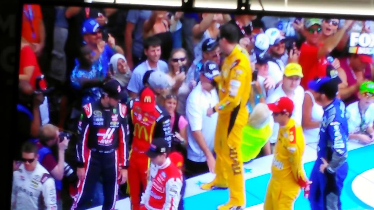 DAYTONA 500 DRIVER INTRO NASCAR 2016 - YouTube