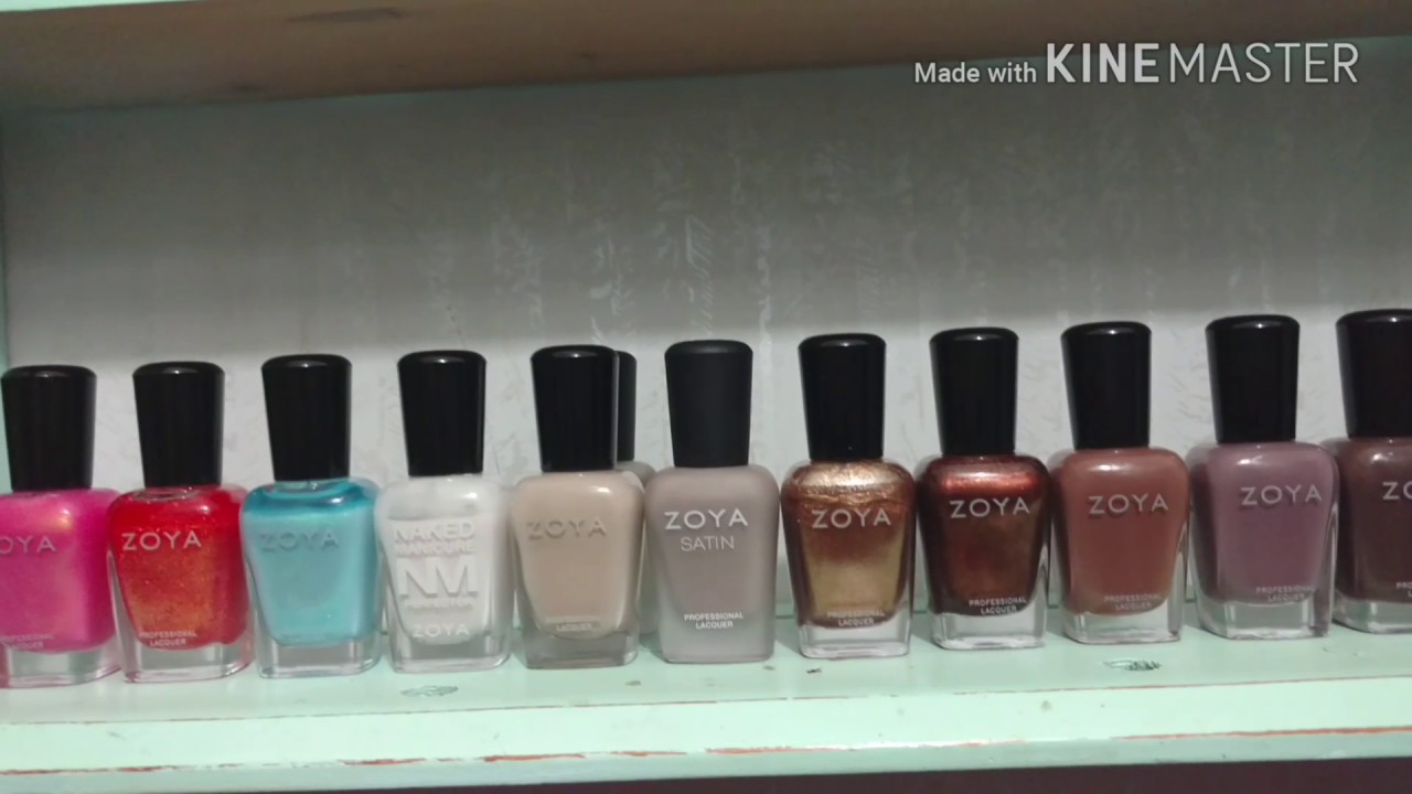 Closet Organization | Nail Polish Collection (5 Free) ZOYA, MORGAN TAYLOR, ELLA&MILA - YouTube