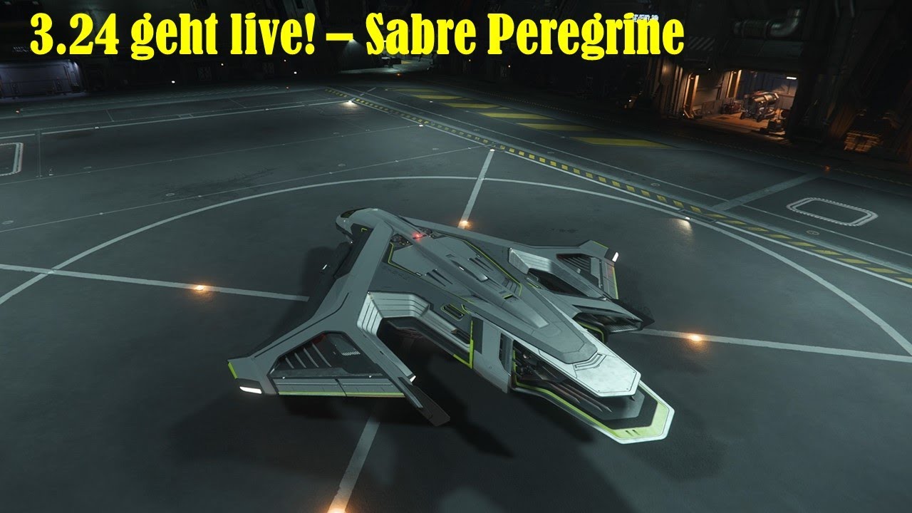 Star Citizen: Sabre Peregrine und der Cargo Patch - YouTube