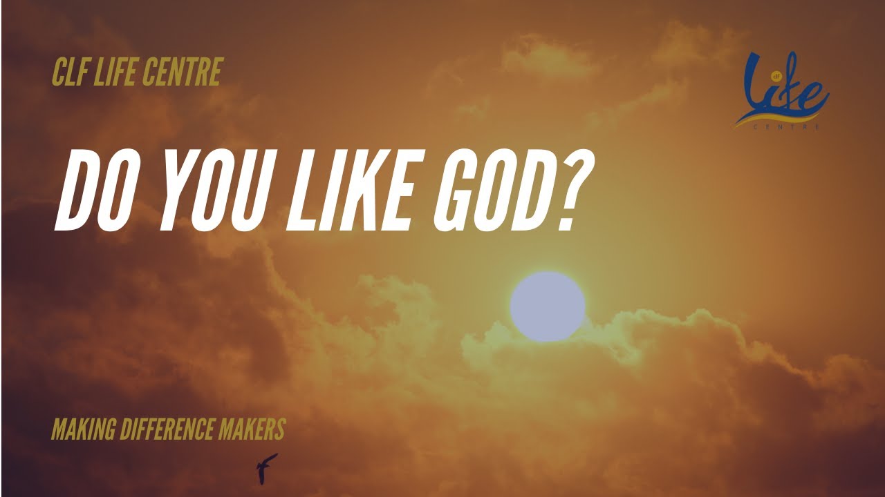 Do you like God? - YouTube