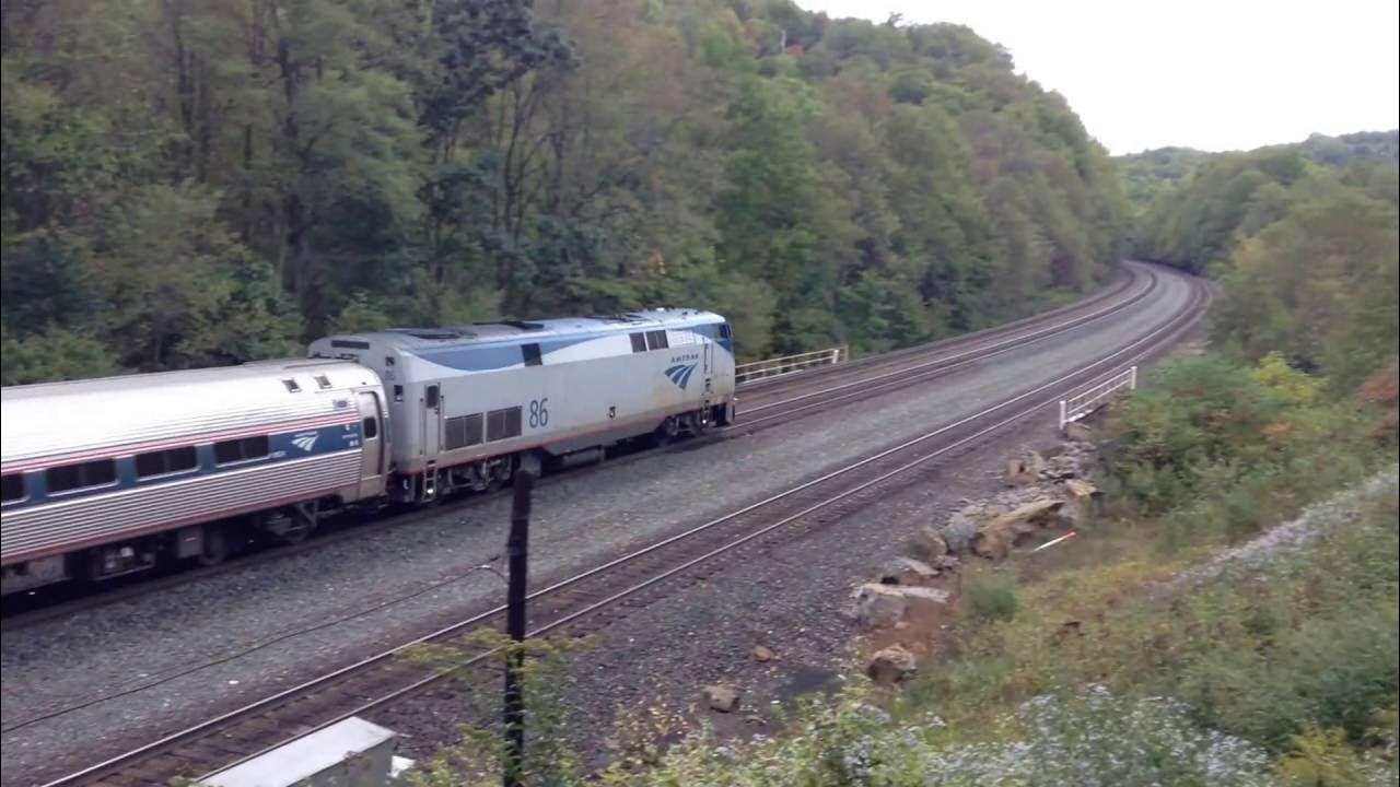Amtrak 04T at Cassandra - YouTube