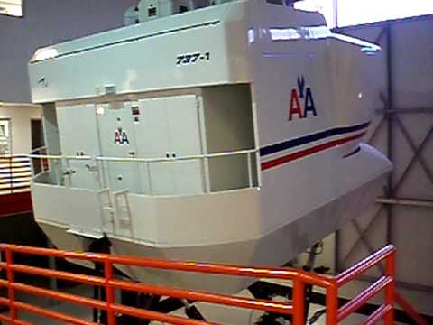 CAE Boeing 737 Full Flight Simulator - YouTube