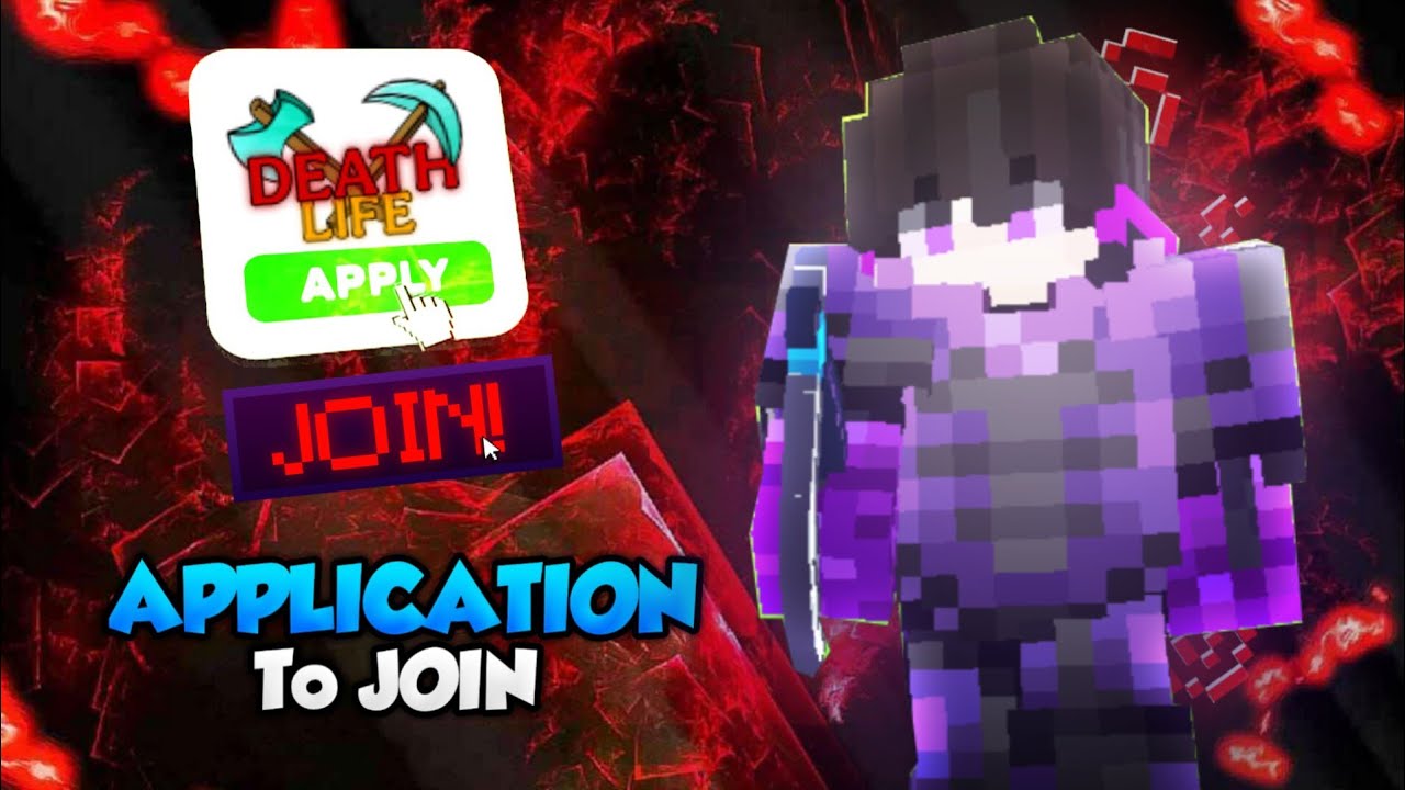 My Application for Death Life SMP [SEASON 3] - YouTube