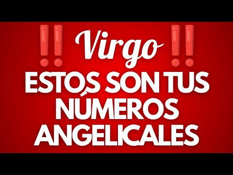 ♍️VIRGO♍️🕊️ MENSAJE NUMÉRICO DIVINO PARA TU CAMINO 🕊️ - YouTube