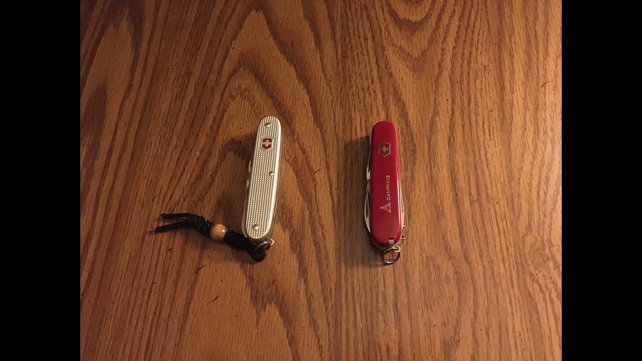 Victorinox SAK: Models for Hiking and Camping - YouTube