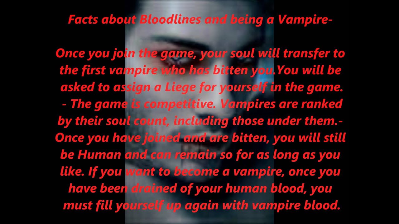 Bloodlines 101 - YouTube