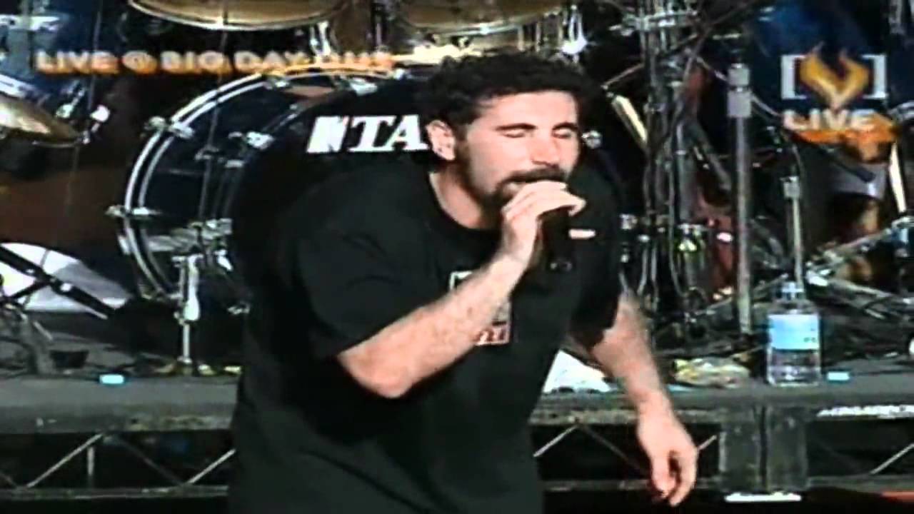 SYSTEM OF A DOWN - Sugar [Live At Big Day Out 2002] - YouTube