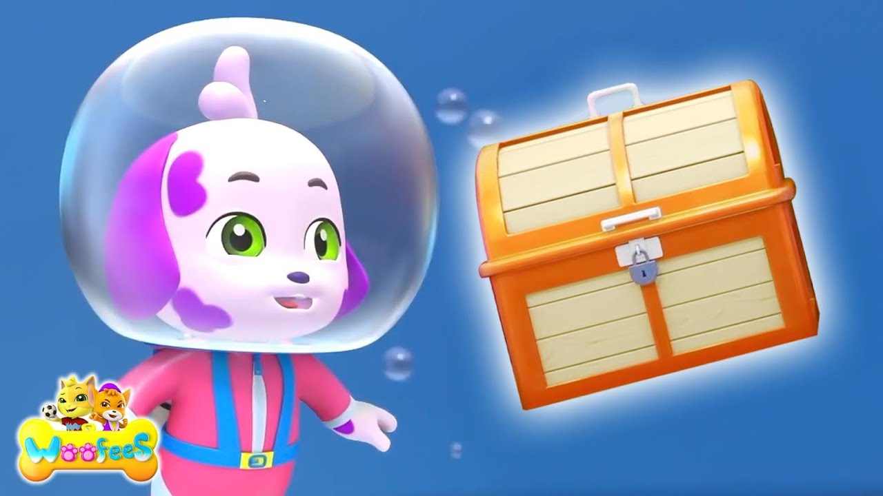 Treasure Hunt + Comedy Cartoon Videos And Kids Shows by Woofees - YouTube