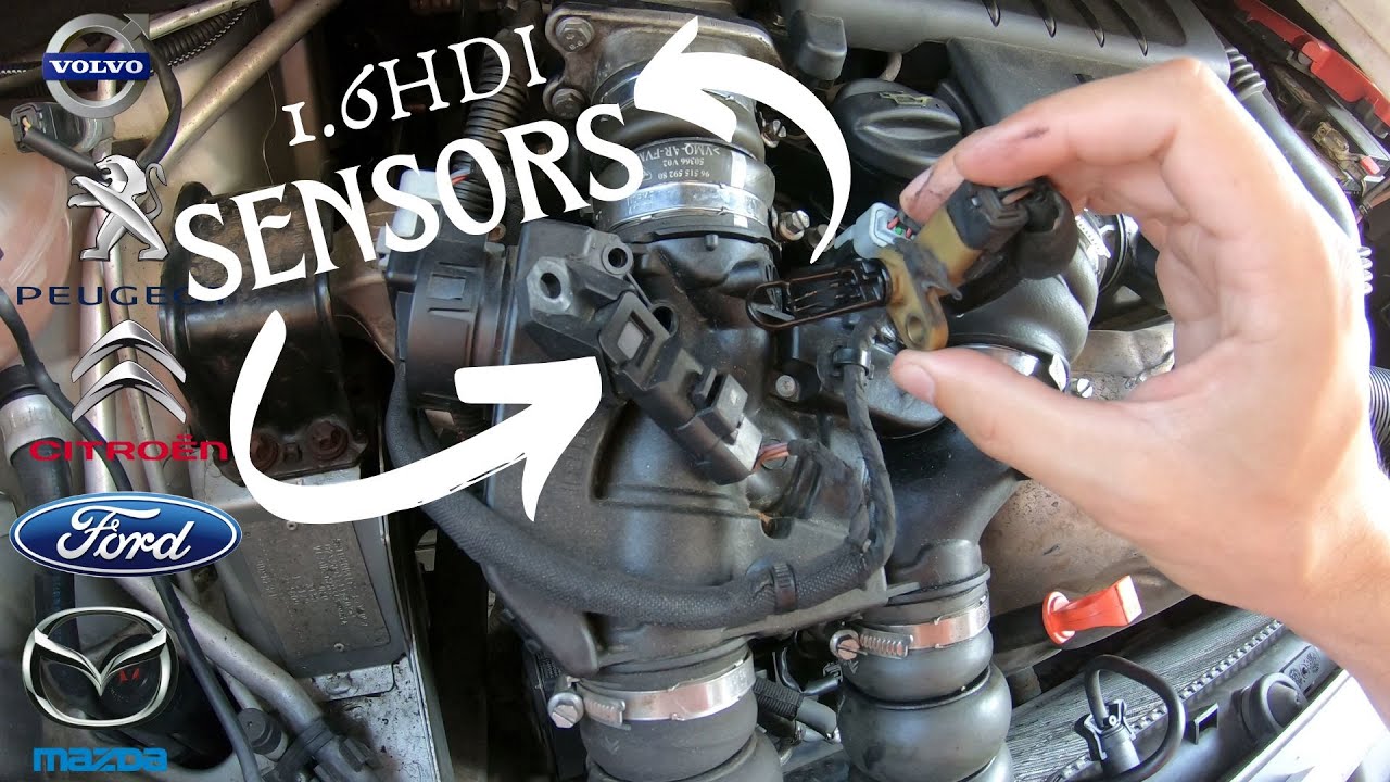 1.6 HDI TDCI Engine Cleaned the MAP sensor and the temperature sensor ...