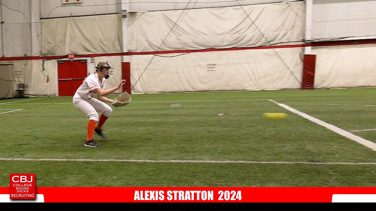 Alexis Stratton 2024 Shortstop/Outfielder Softball Skills Video - YouTube