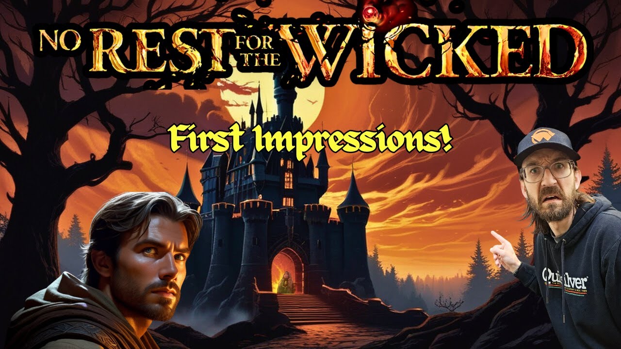 New Game! 'No Rest for the Wicked' Gameplay LIVE! - YouTube
