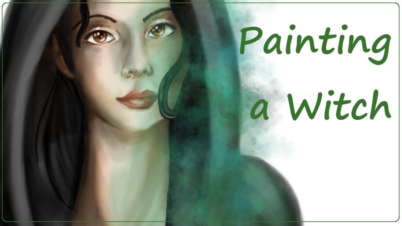 Halloween Witch 2d Artwork Youtube 1470