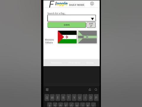 Solving Daily Mode In Flaggle Day 218 - YouTube