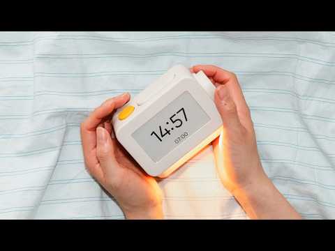 Habity Bedside Clock Brings E-Paper & Sleep Sounds Together