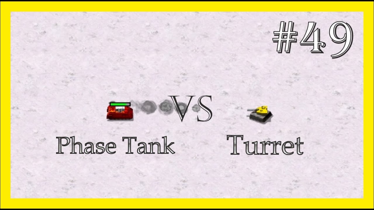 [VS Series] C&C Remastered: Red Alert | Phase Tank VS Turret - Ep. #49 ...