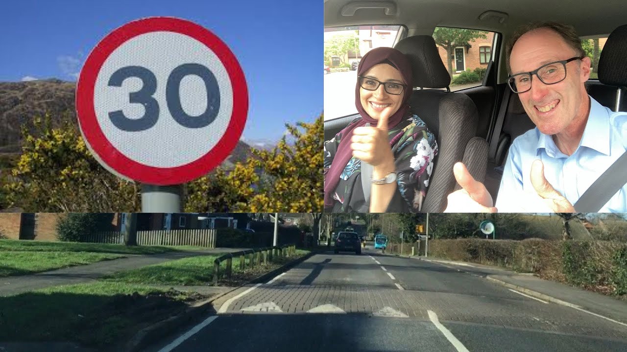Driving Lesson | Speed Bump | Speed Limit | Turn in the Road - YouTube