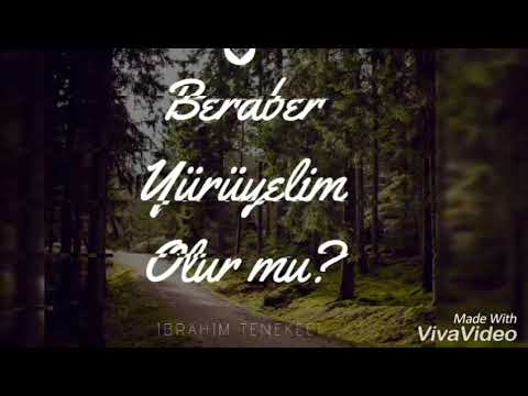 Beraber Yürüyelim Olur Mu? | Şiir:  İbrahim TENEKECİ|