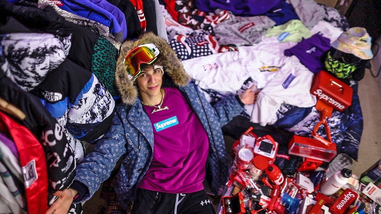 MY ENTIRE SUPREME COLLECTION!! - YouTube