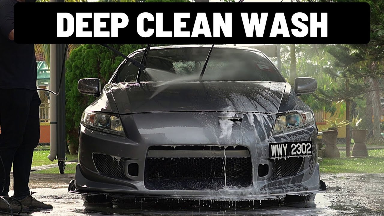 Honda CRZ - Deep Clean Wash | ASMR Exterior Detailing | Foam Wash & Wax Daily Driven Car | - YouTube