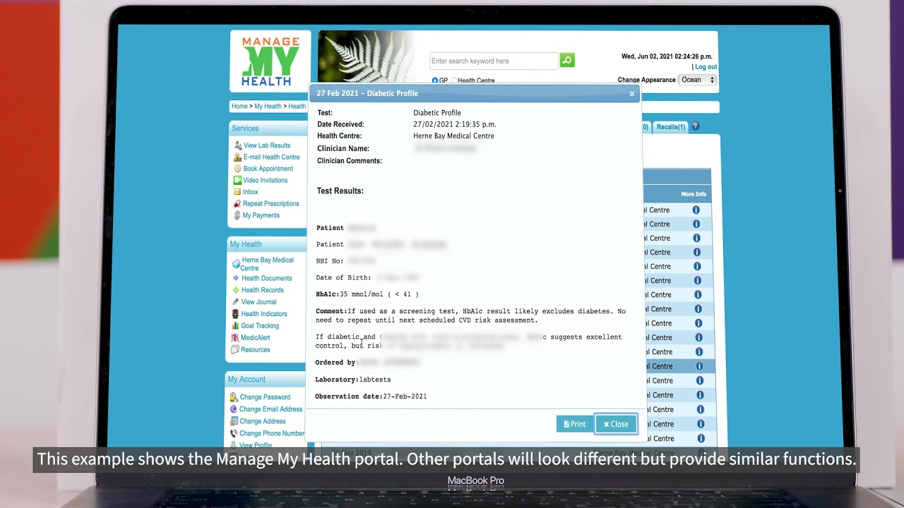 Looking at my lab results - How to use your patient portal (part 5 ...